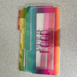 Butterfly Cash Wallet Divider Tabbed Wallet Dividers - Etsy