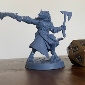 Frost Metal Worg Rider V1 3D Printed Resin Miniature - Etsy