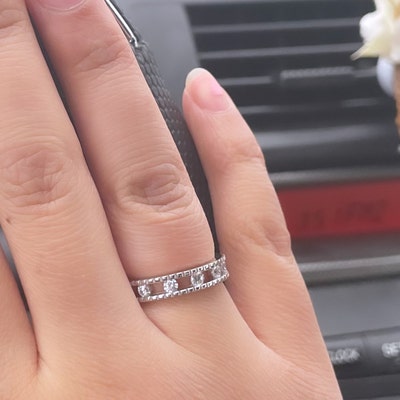 The Timeless Purity Ring - Etsy