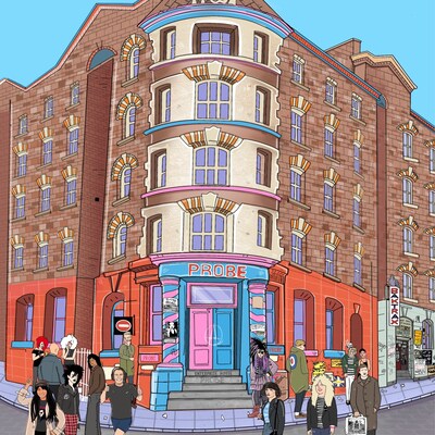 The Swan Inn Liverpool Digital Print Artwork - Etsy