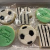 Personalised Cookies, Personalised Biscuits, Football Themed Gift for ...