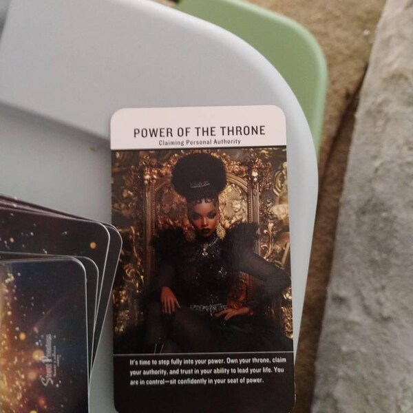 Tea Leaf Oracle Card Deck With Guidebook | 51 Tarot-sized Cards ...