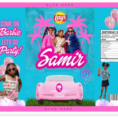 Editable Doll Birthday 8x10 Table Sign Bundle, Doll Printable Download ...