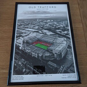 Elland Road Print, Leeds Football Stadion Poster, Fußball Kunst ...