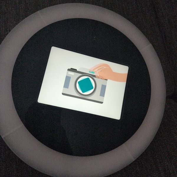 DIY Ring Light iPad Photo Booth Kit for Neewer Ring Light - White (ipad ...