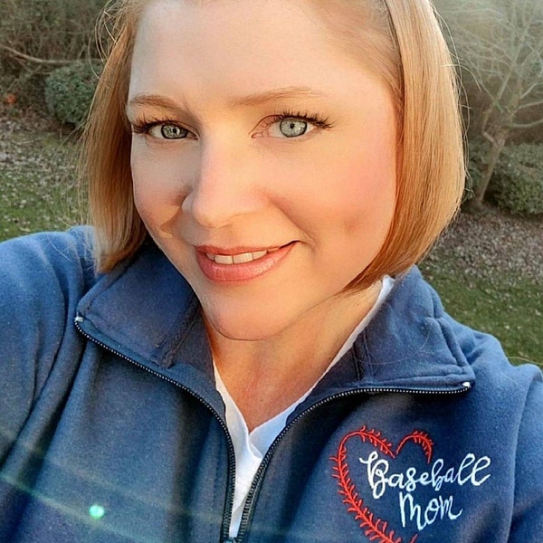Baseball Mom Sweatshirt, Personalized Baseball Mom Gift, Pullover ...