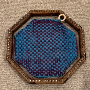 Octagon Potholder/trivet Loom - Etsy
