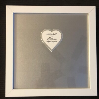 State Guest Book Drop Top Box Custom Guestbook Alternative - Etsy