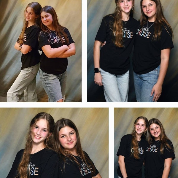 Matching Friends Cruise Shirts Bestie Cruise Travel Tee Best Friends ...