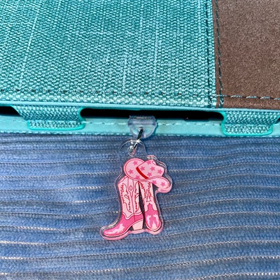 Bookmark Yee Haw Cowgirl Bookmark Cowgirl Boots, Hat Bookish Gift Gift ...