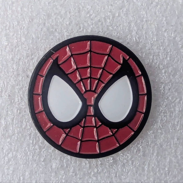 Spiderman Emblem Logo Lapel Pin Hat Pin - Etsy