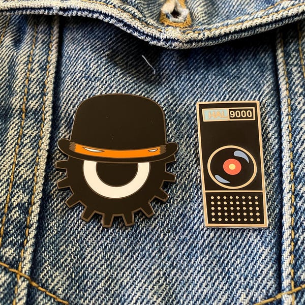 2001: A Space Odyssey HAL 9000 Hard Enamel Pin - 1.5in. - Etsy