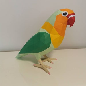 3d Paper Animal DIY Papercraft Low Poly Zoo Creative Toy - Etsy