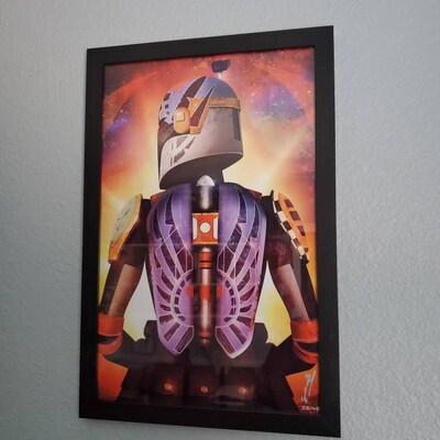 Star Wars: Rebels Sabine Wren jetpack Series Art Print by Herofied ...