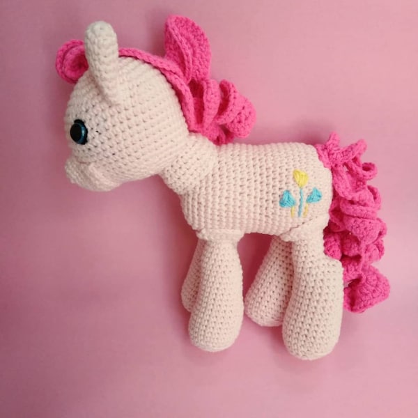 Pinkie Pie - My Little Pony Crochet Pattern: Instant Digital Download ...