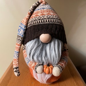 Cozy Fall Gnome, Winter Gnome, Christmas Gift, Winter Gnome Decor ...