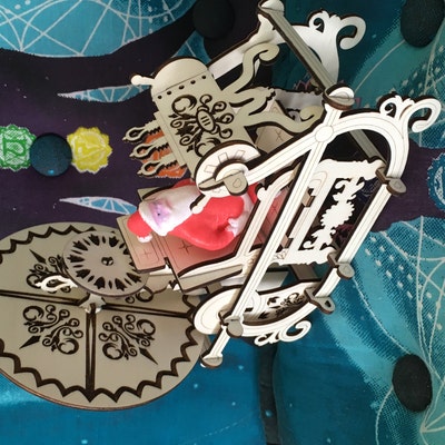 Pig Laser Cut Wooden Puzzle Rocker. Vector File for Laser Cutting, CNC ...