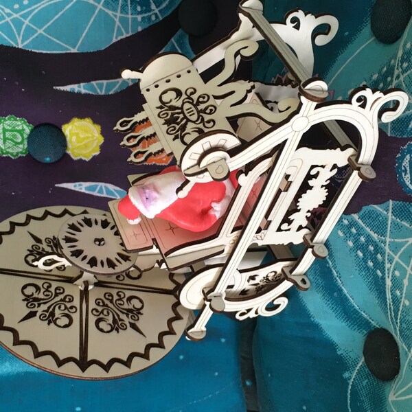 Laser Cut Time Machine - Cutting Files - Steampunk Creation - Vector ...