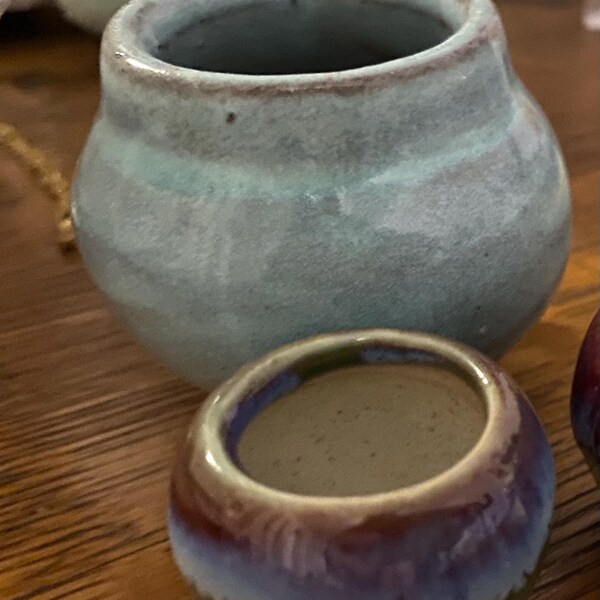 Cute Mini Succulent Planters Handmade Pottery Gift for Mom, Unique ...