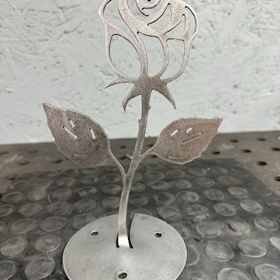 Table Top Rose Plasma CNC DXF Flower - Etsy