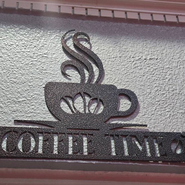 Coffee Sign Metal Coffee Sign for Kitchen Coffee Sign Decor Coffee ...