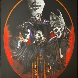 Ghost Band Poster - Etsy