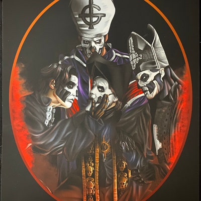 Ghost Band Poster - Etsy