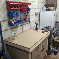Wooden Workbench MDF Top - Etsy UK