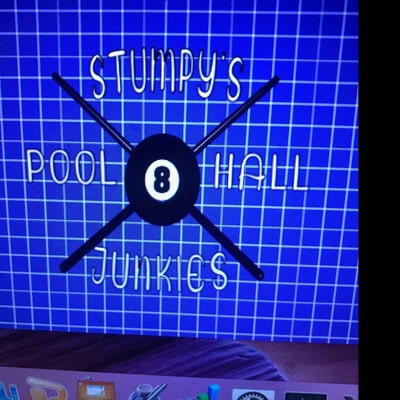 Crossed Pool Sticks Eight Ball Cue Billiards Vector .eps, .dxf, Svg ...