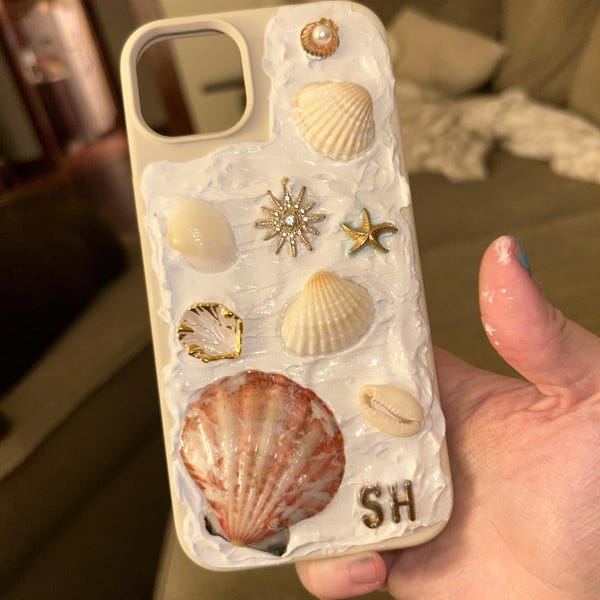 Coastal Seashell Phone Case Decoden Phone Case Beach Lover Gift | Handpicked Florida Seashells ...