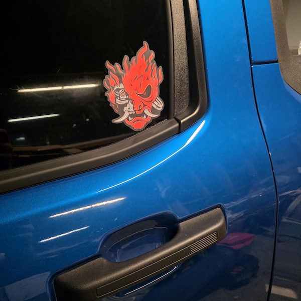 Samurai - Cyberpunk 2077 Vinyl Sticker [two Size Options - 3 Inch and 5 ...