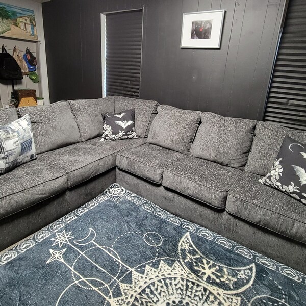 Gothic Bat Pillow Gothic Decor Throw Pillow Bat Pillow Gothic Bats ...