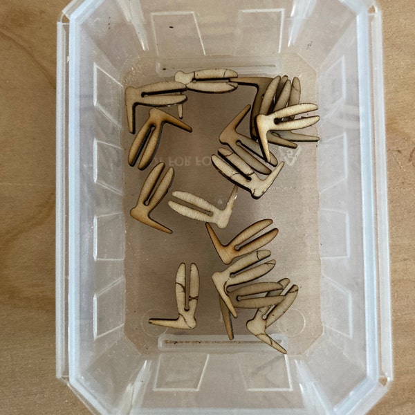 Honeycomb Bed Pin + Size Test Tool, Laser Hold Down Pins, Crumb Tray ...