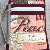 Bible Cover Pdf Sewing Pattern, Digital Sewing Pattern, Zippered Bible ...