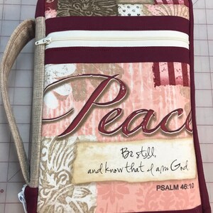 Bible Cover Pdf Sewing Pattern, Digital Sewing Pattern, Zippered Bible ...