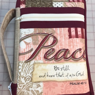 Bible Cover Pdf Sewing Pattern, Digital Sewing Pattern, Zippered Bible ...
