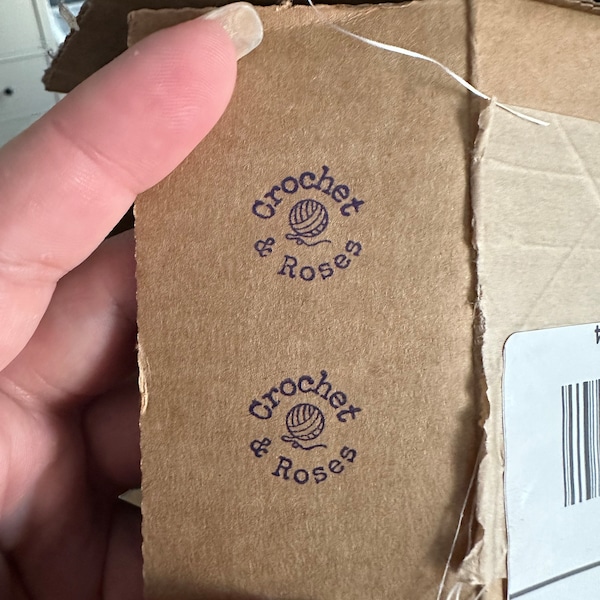 0.7" Self Inking Stamp // Small Custom Logo Stamps, Small Business ...