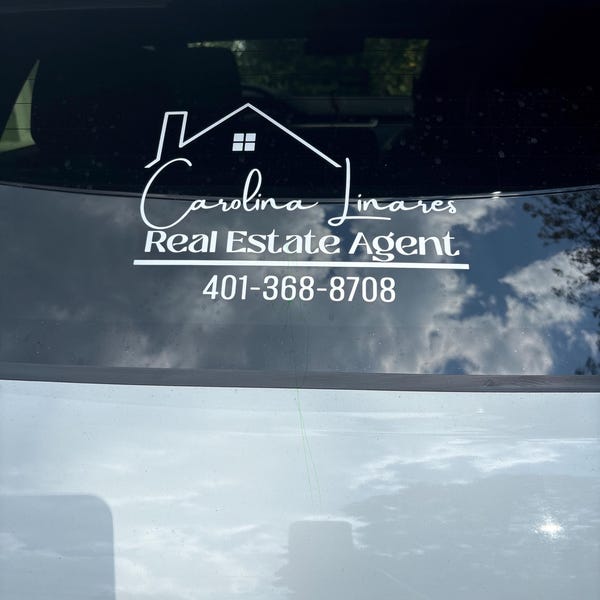 Custom Realtor Decal| REALTOR Decal | Real Estate Agent Decal | Real ...