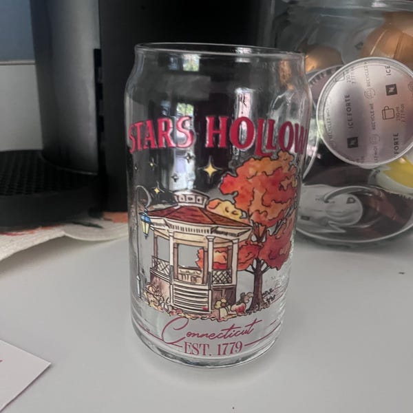 Gilmore Iced Coffee Glass Cup | Gilmore Gift | Beer Can Glass Cup ...