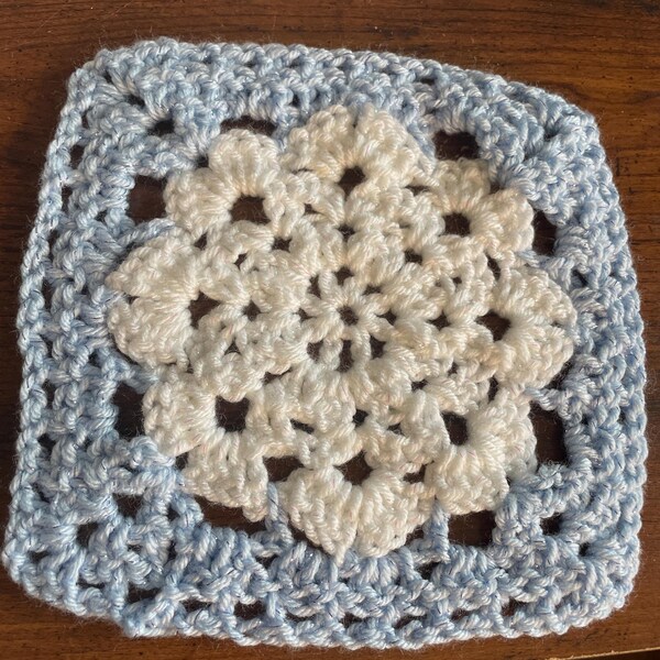 Violet Granny Square Crochet Pattern, PDF Instant Download, Easy ...