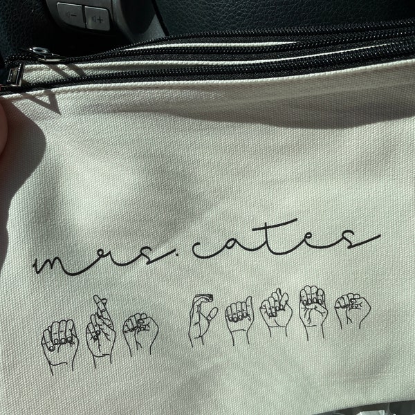 Sign Language Gift, ASL Gift, ASL Teacher, American Sign Language, Gift ...