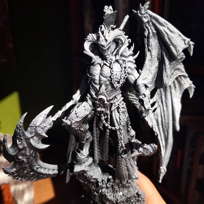 Azael, Pit Lord Dnd Miniature L 3D Printed Model L Monster L Beast ...