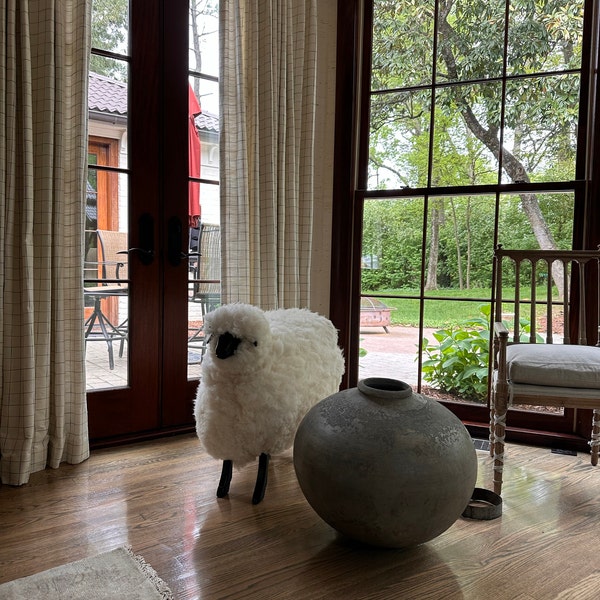 Sheep Ottoman Bench – Sculptural Animal Seating – Handmade Statement ...