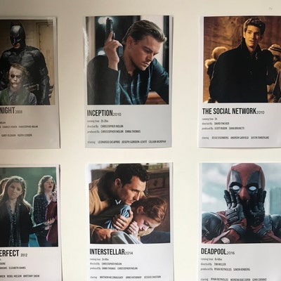 Mini Movie Poster Print Pack for Wall Collages - Etsy