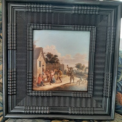 17th Century Dutch Style Ripple Molded Frame. - Etsy