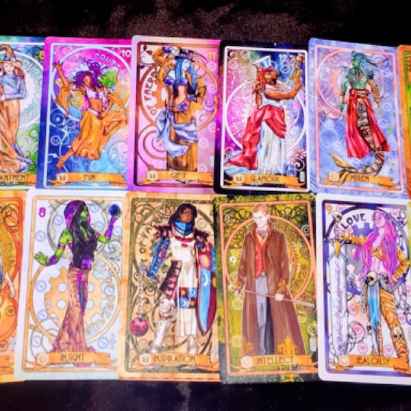 Ashelon Oracle Deck - Etsy