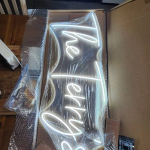 Custom Neon Sign Inspire Neon Sign Light Office Living Room - Etsy