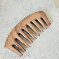 Witches Comb :) - Wide Tooth Curly Hair Walnut Comb - Handmade Comb ...