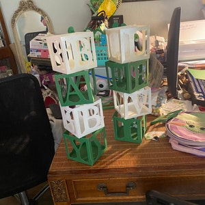 Explosion Box Square SVG, PDF and PNG, Display Box Template for All ...