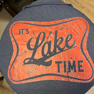 It's Lake Time Clip Art, It's Lake Time PNG, It's Lake Time Sublimation ...